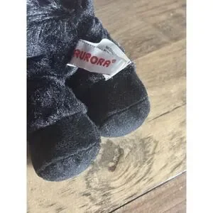 Aurora | Toys | Aurora Black Pony Horse Plush Toy Flopsie White Crest ...